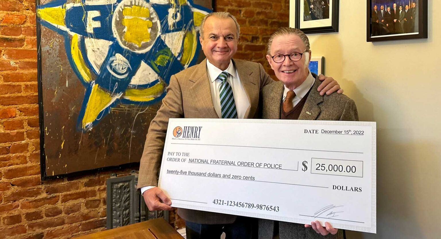 Henry Salutes Law Enforcement With $200,000 Donations | Henry Repeating ...