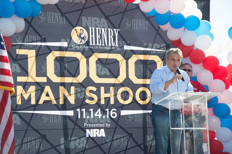 Freedom Rings at Record-Breaking Henry 1000 Man Shoot | Henry Repeating ...